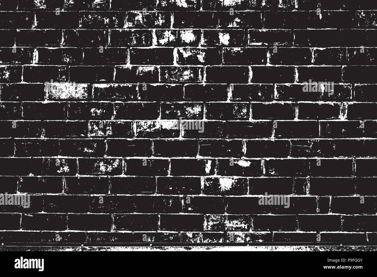 Distress Brickwall Overlay Stock Vector Image & Art - Alamy