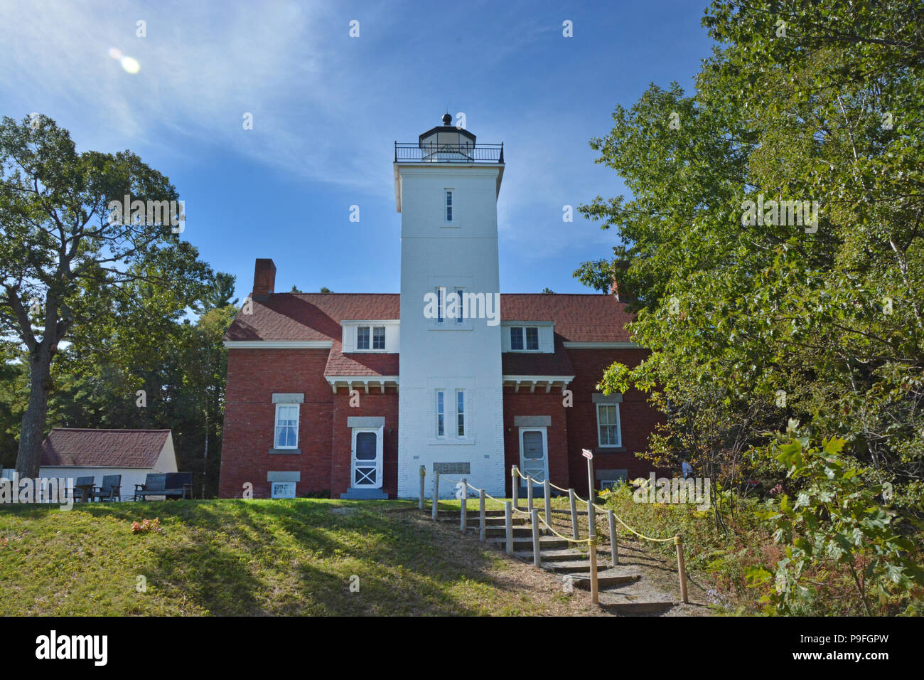 40 mile point light hi-res stock photography and images - Alamy