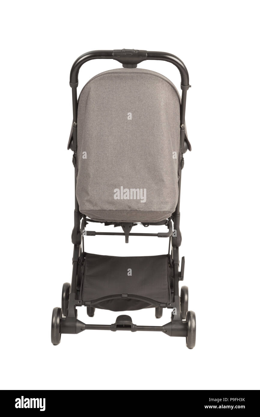 A stroller on a white background, modern design Stock Photo - Alamy