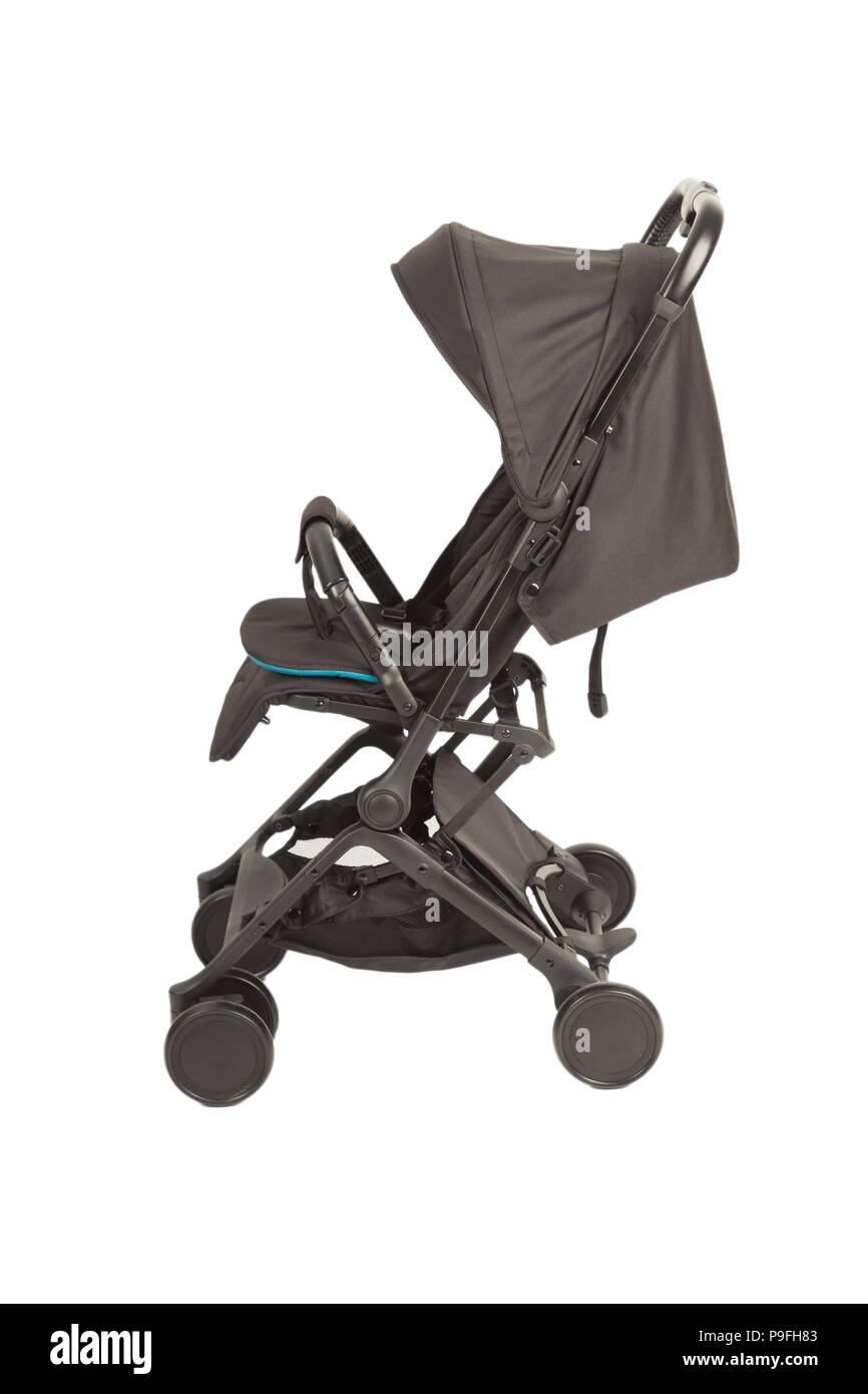 A stroller on a white background, modern design Stock Photo - Alamy