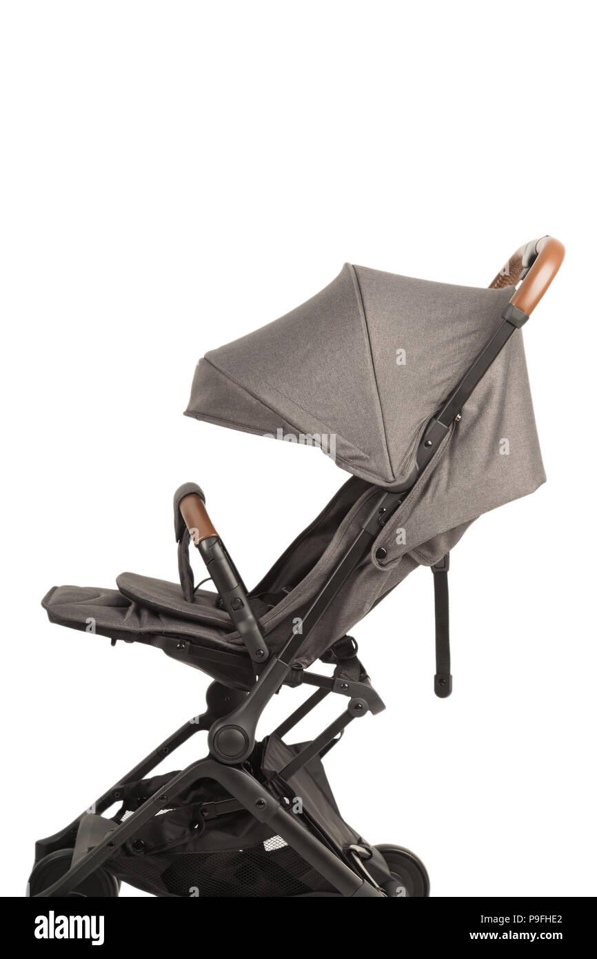 A stroller on a white background, modern design Stock Photo - Alamy