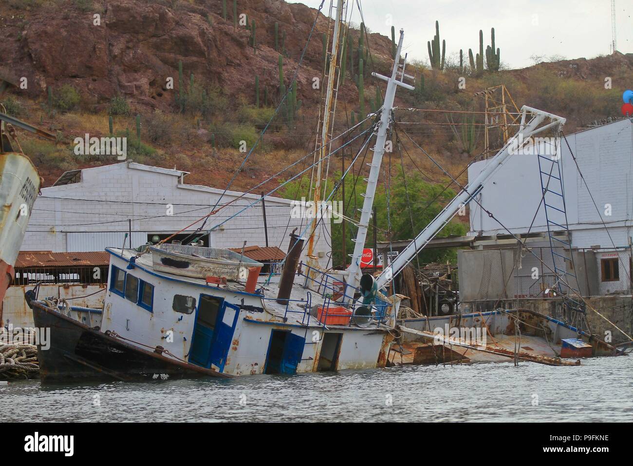Report of the fishing port of Guaymas Sonora. Reportaje del puerto ...