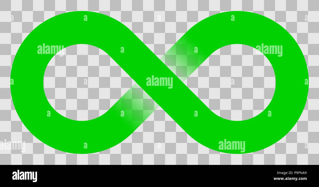 Green Infinity Sign