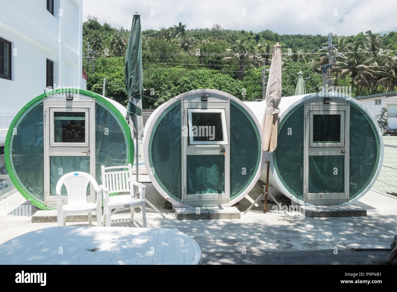 Concrete,pipe,tube,building,accommodation,beach,resort,near,Taichung ...