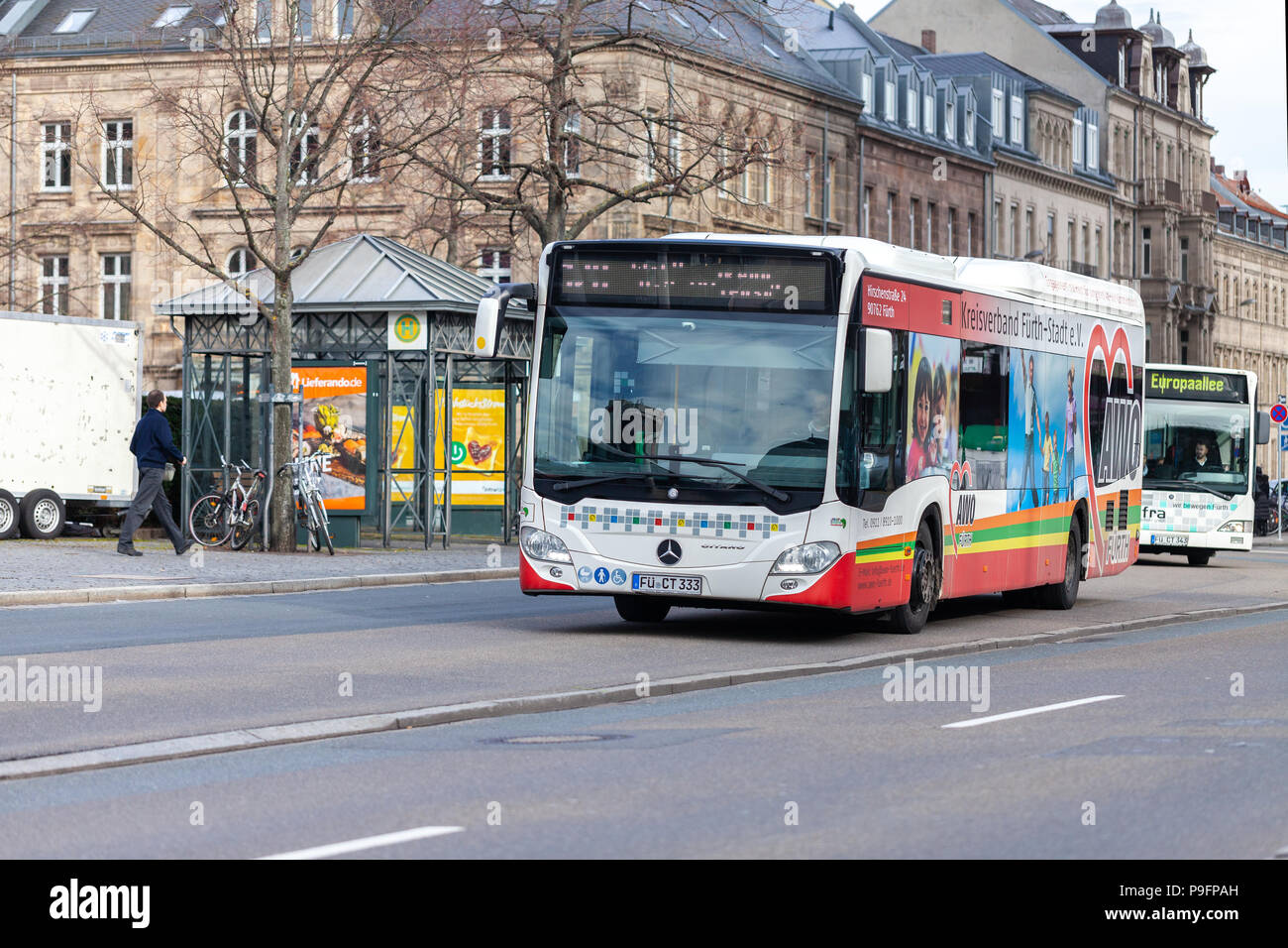 Omnibus bus modern bus german express bus hi-res stock photography and ...