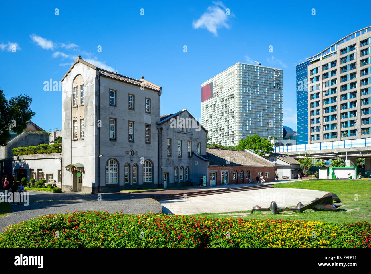 Huashan 1914 Creative Park in taipei, taiwan Stock Photo - Alamy