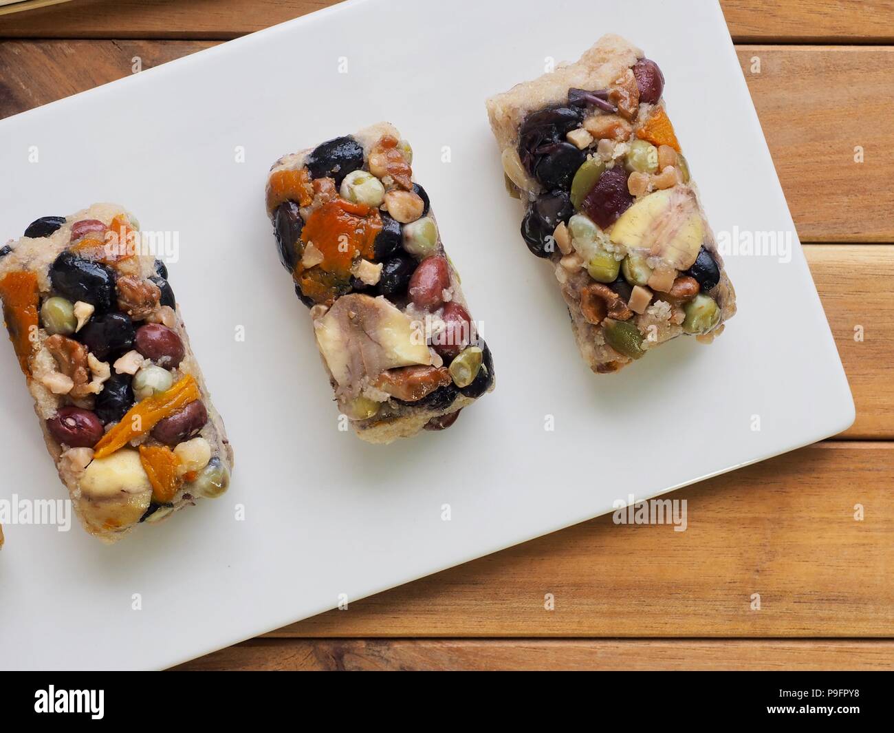 Korean food, nutrition rice cake Stock Photo - Alamy