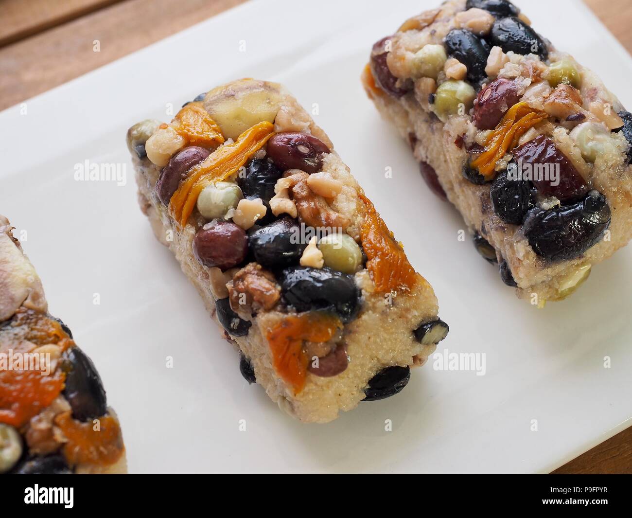 Korean food, nutrition rice cake Stock Photo - Alamy