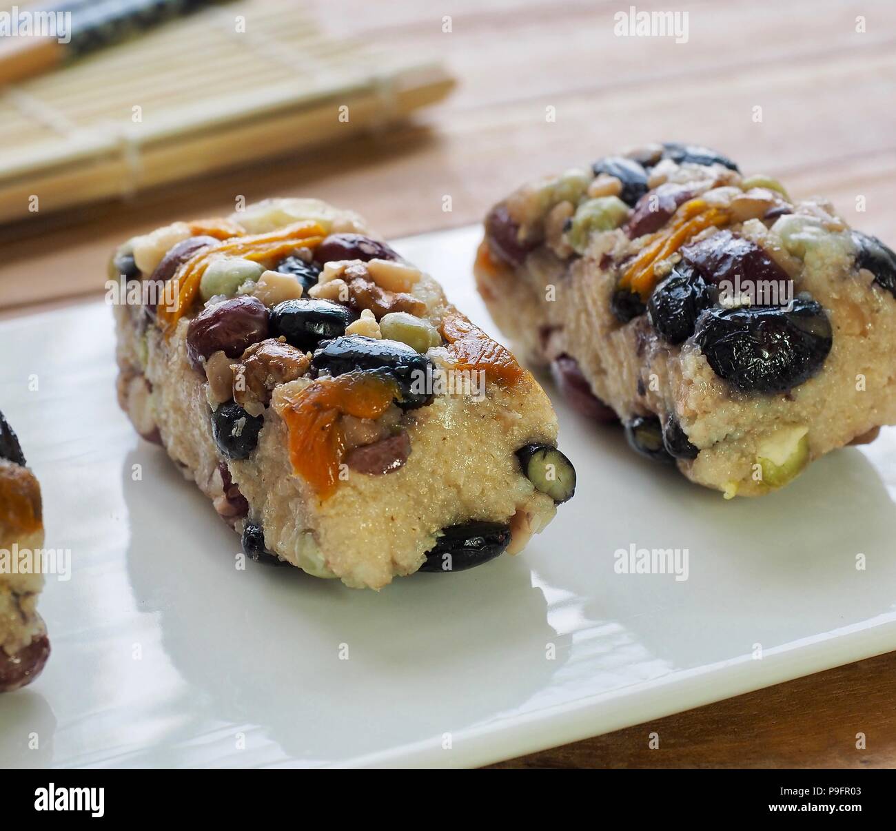 Korean food, nutrition rice cake Stock Photo - Alamy