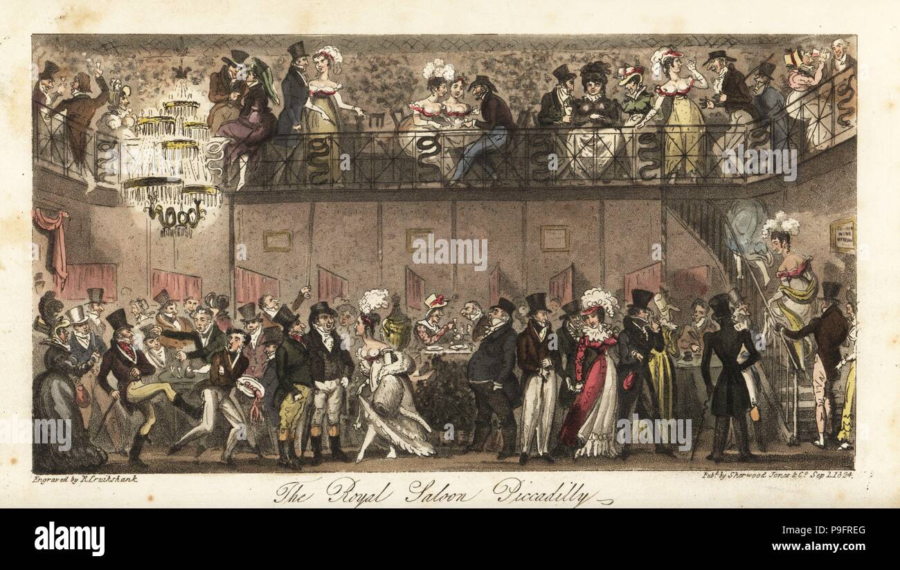 Regency fops, celebrities and Cyprians, including Mrs. Bertram or Bang ...