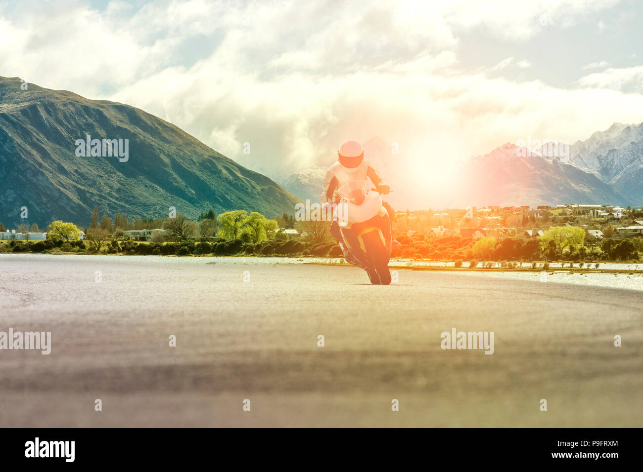 Bike raod hi-res stock photography and images - Alamy