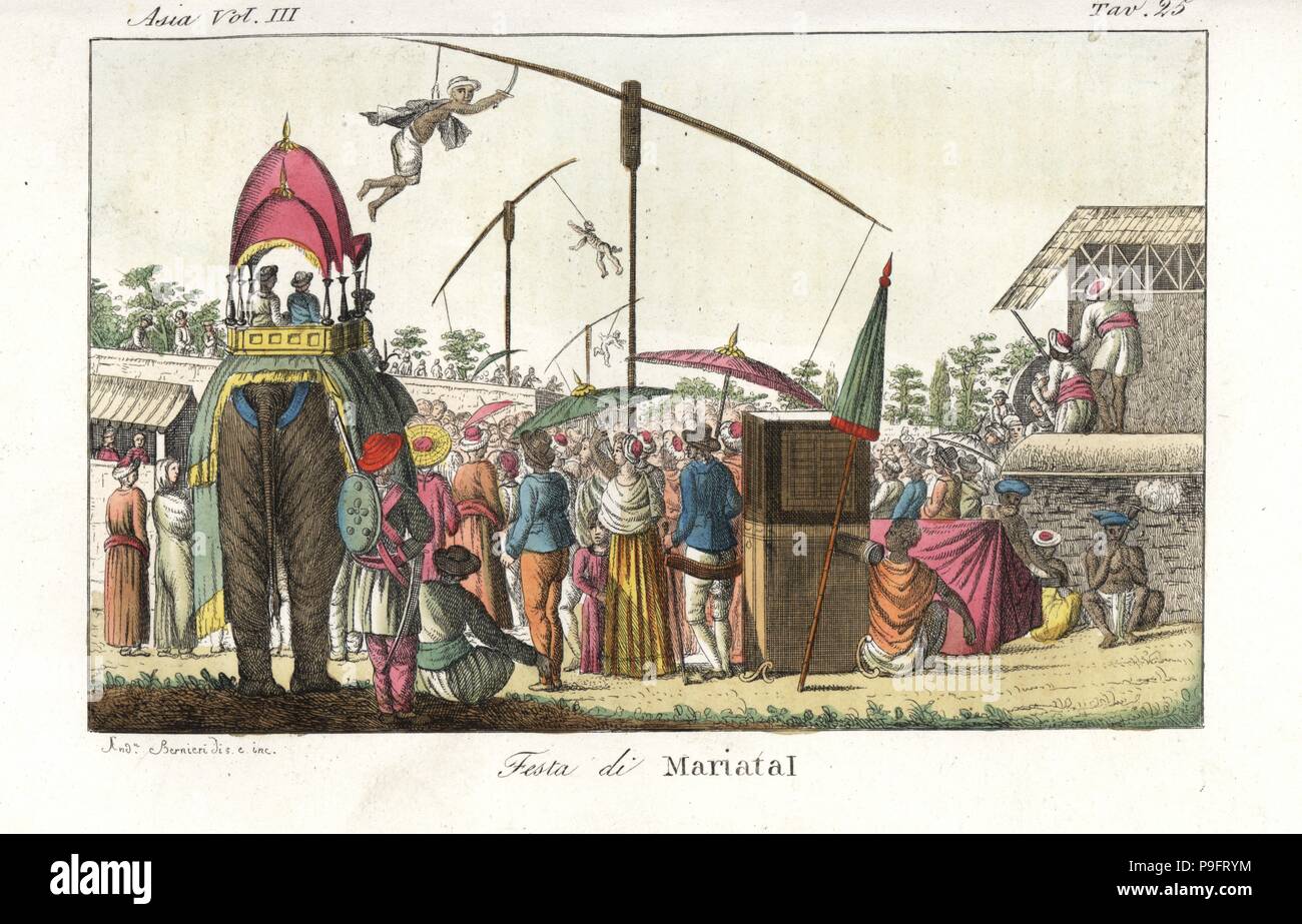 Festival of Mariatal, Churrack-Pooja, Carak Puja or Chidi Mari, near ...