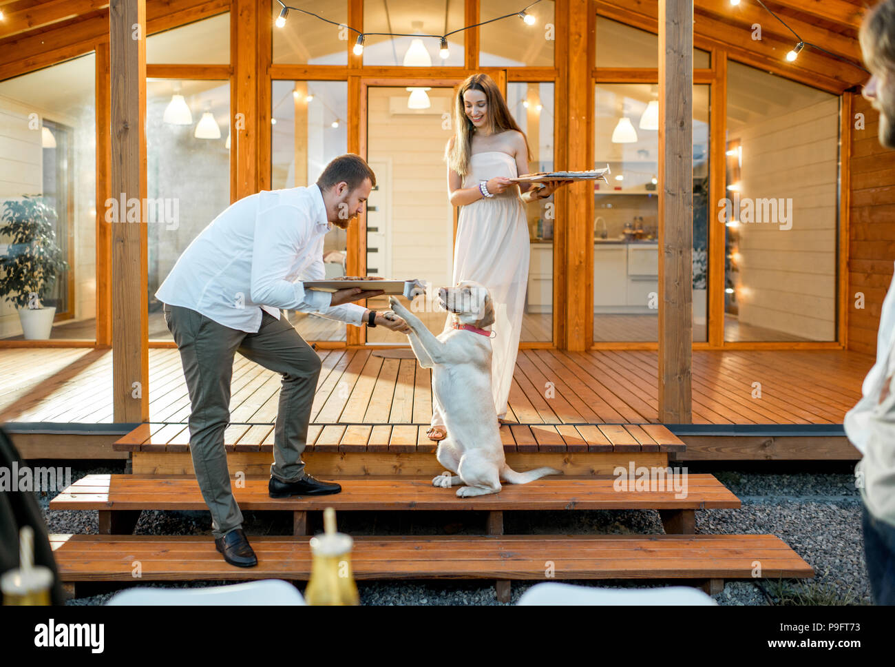 House dinner party hi-res stock photography and images - Alamy