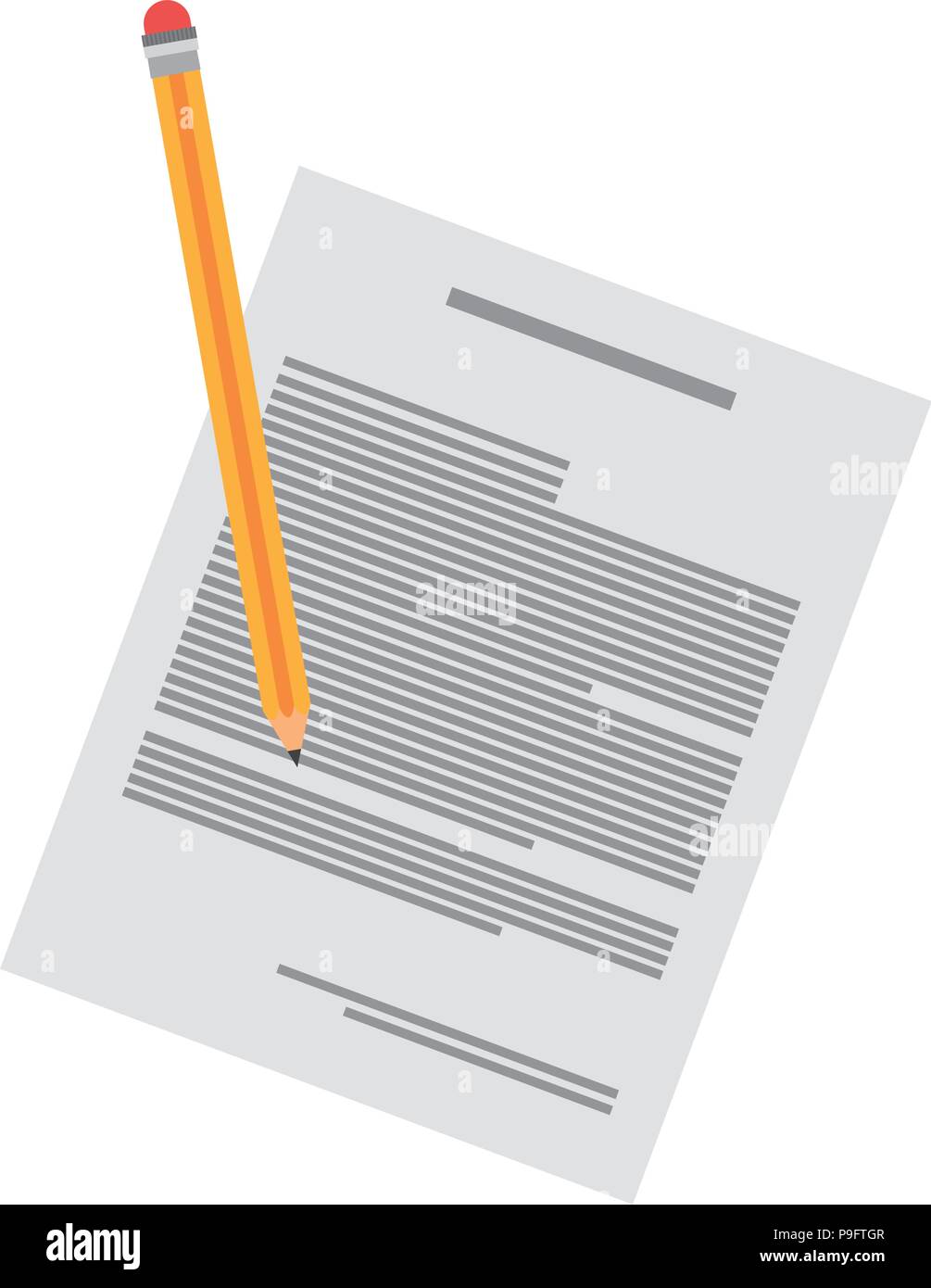Student documents Stock Vector Images - Alamy