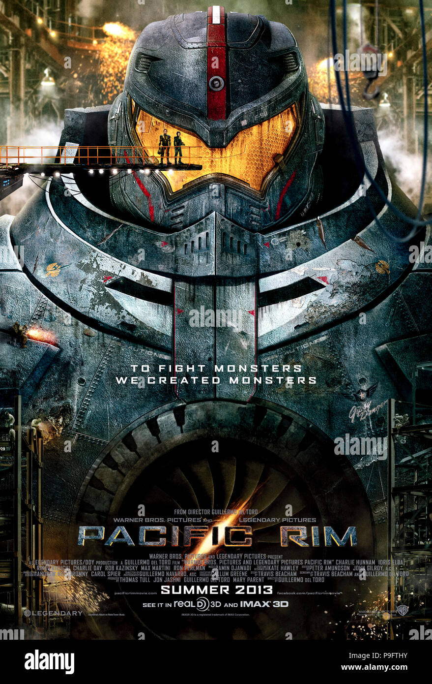 Pacific Rim Kaiju Poster