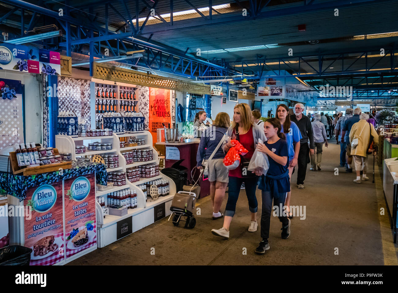 Quebec old port market hi-res stock photography and images - Alamy
