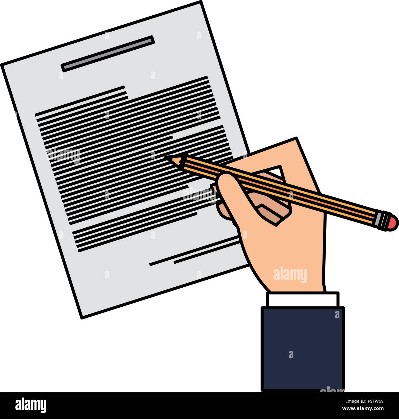 Office files documents in Stock Vector Images - Alamy