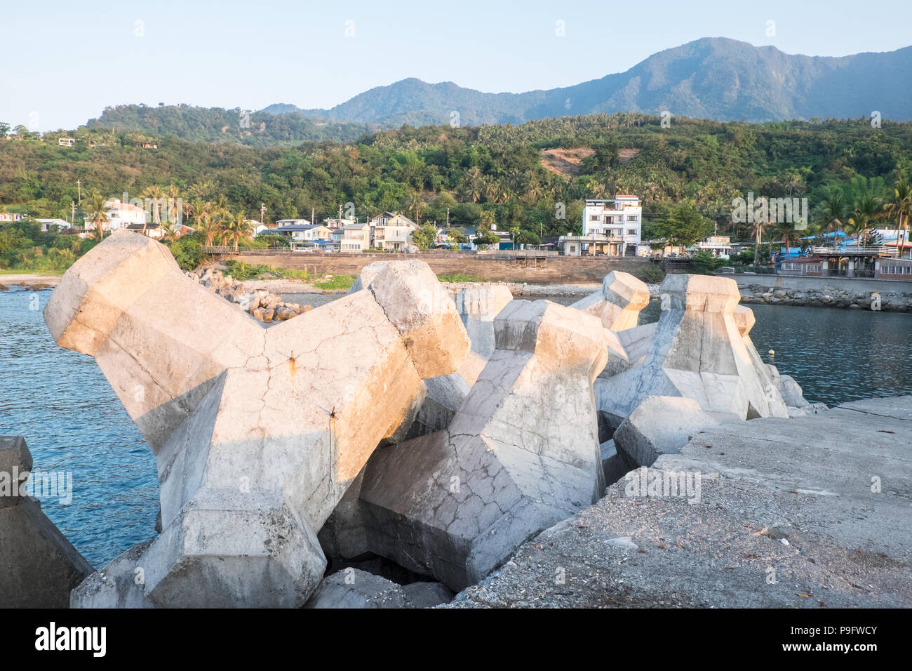 Xin Lin, beach,harbour, tropical,scenery,Taitung,Taitung County,East ...