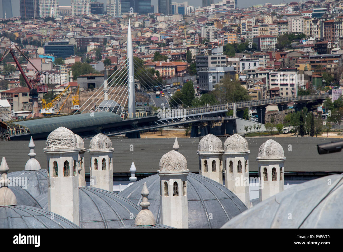 Fine example of ottoman Turkish tower architecture masterpieces Stock ...