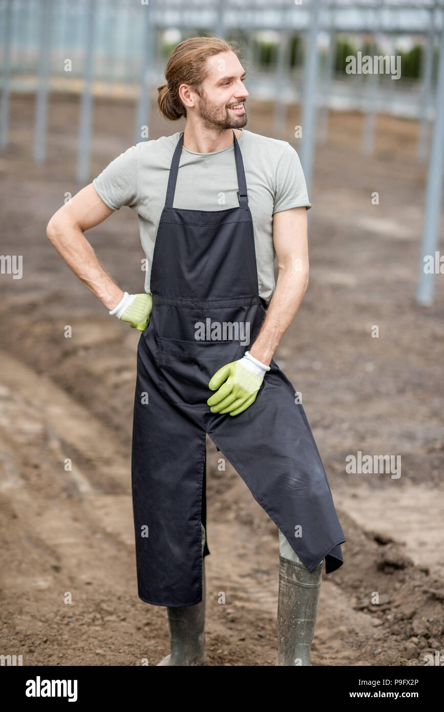 Man farmer portrait uniform hi-res stock photography and images - Alamy