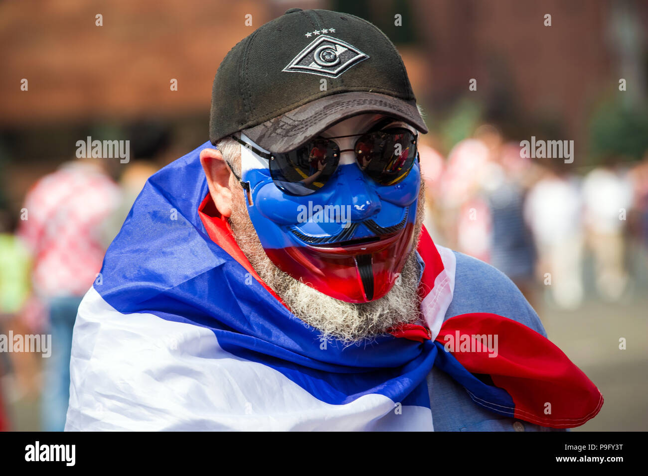 Russian football fans hi-res stock photography and images - Alamy