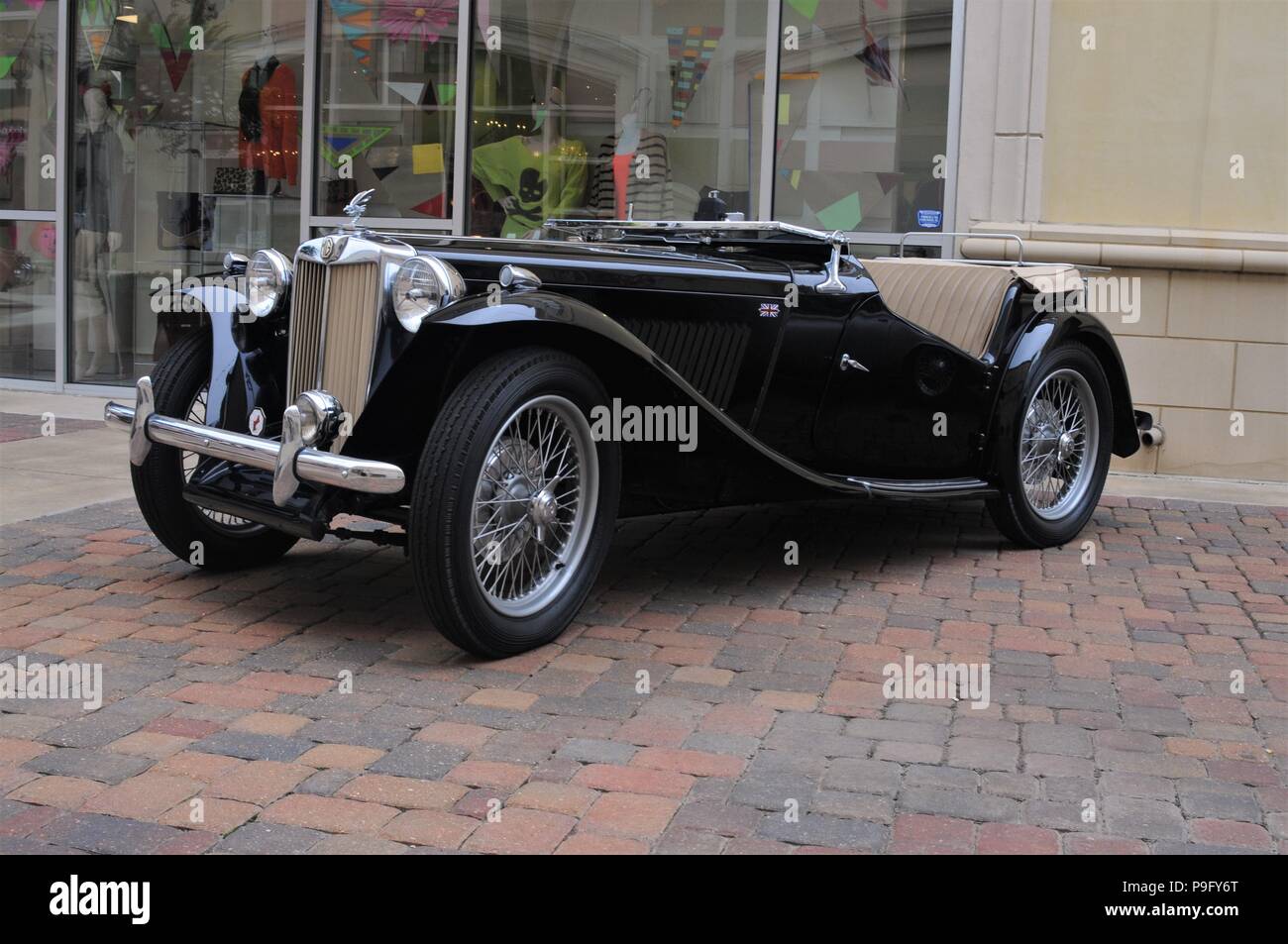 Black MG at a local European Auto Show Stock Photo - Alamy