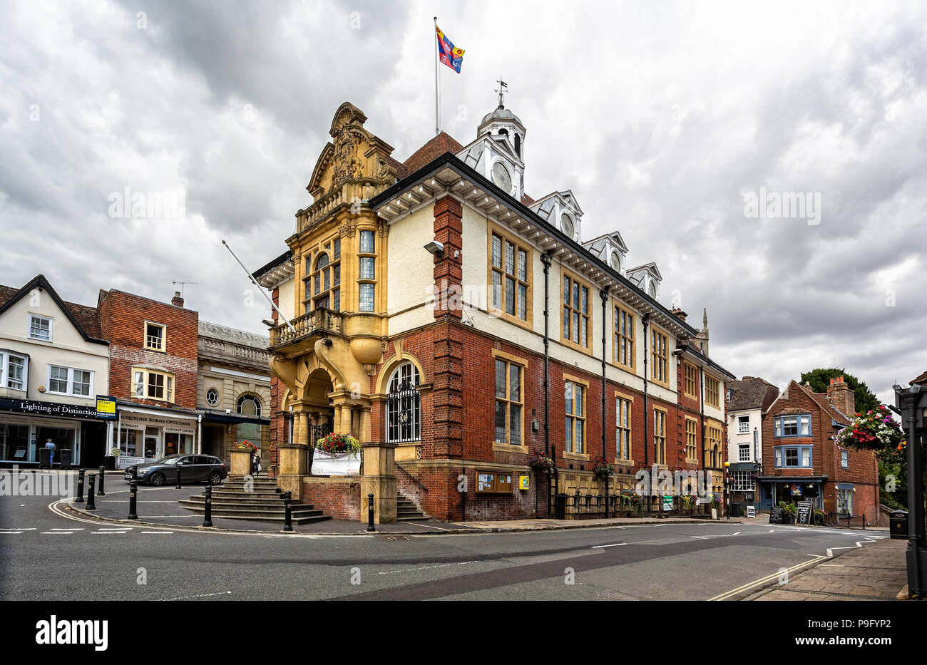 Marlborough Town Council Offices in Marlborough, Wiltshire, UK taken on ...