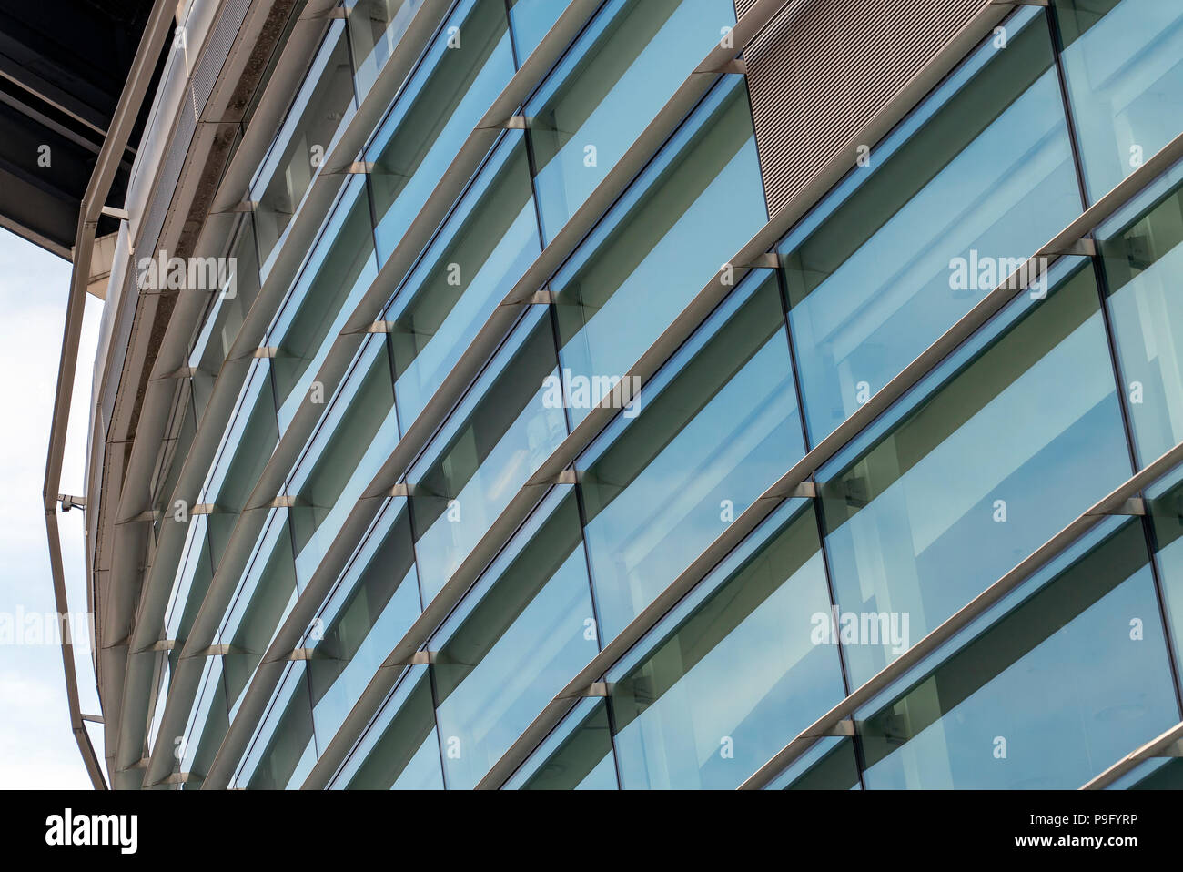 The exterior of Wembley stadium in north London Stock Photo - Alamy
