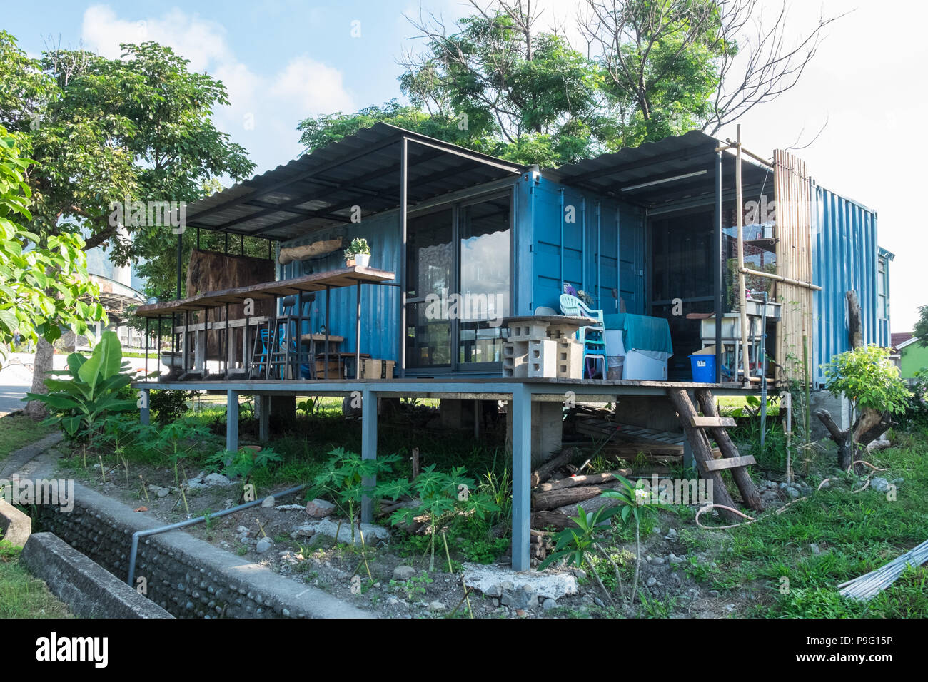 Shipping,container,house,Dulan,village,Taitung,Taitung County,East ...