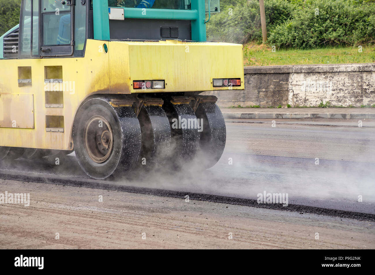 Paving works hi-res stock photography and images - Alamy