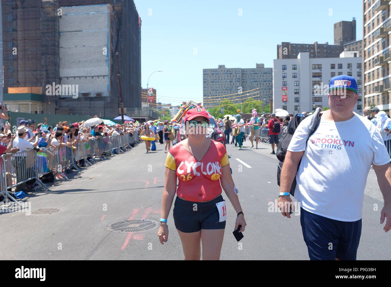 2018 Mermaid Parade in Coney Island Featuring: Atmosphere Where ...
