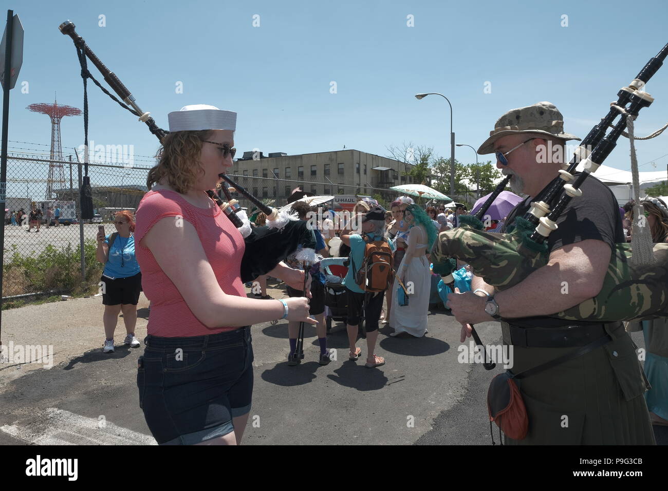 2018 Mermaid Parade in Coney Island Featuring: Atmosphere Where ...