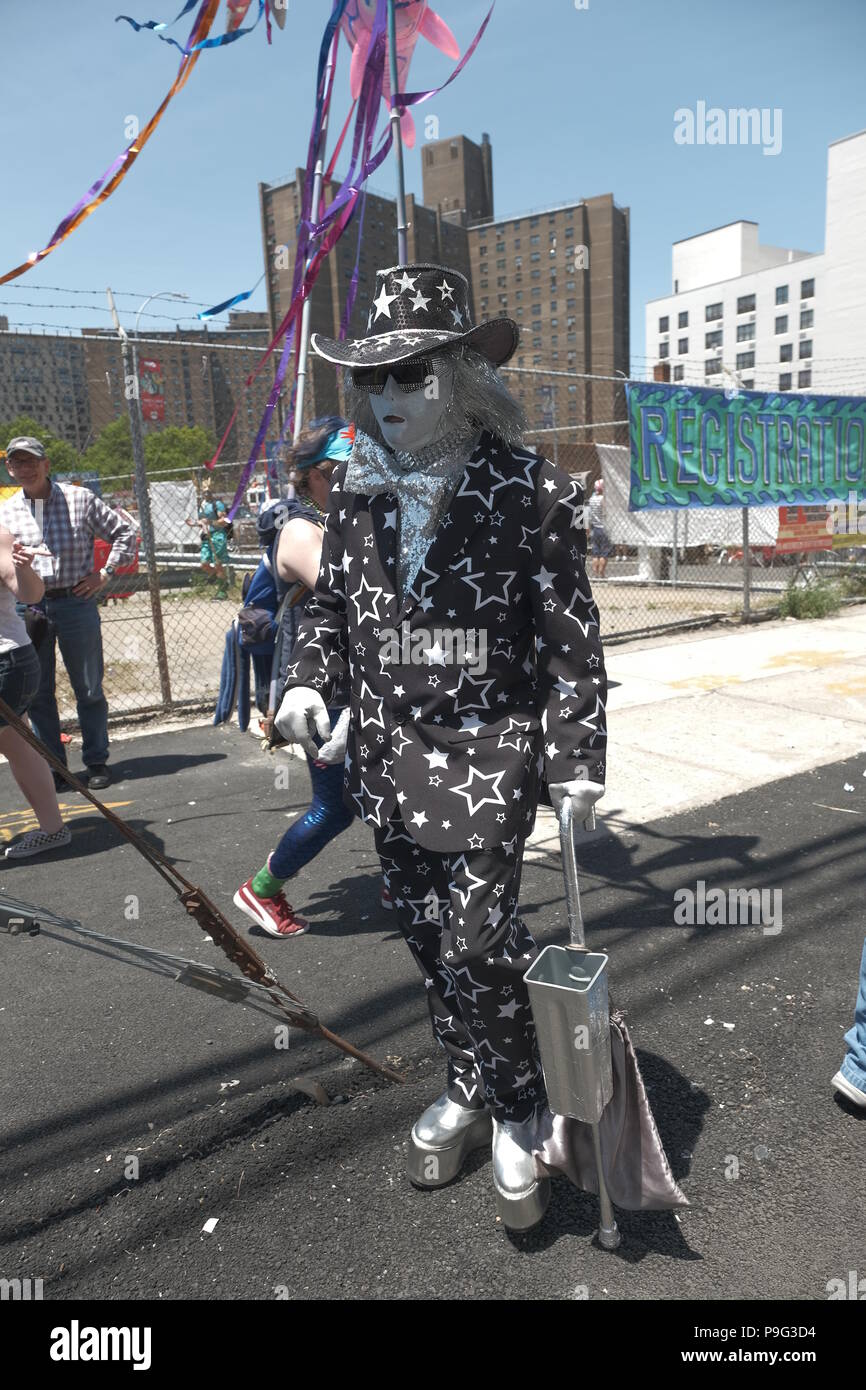 2018 Mermaid Parade in Coney Island Featuring: Atmosphere Where ...