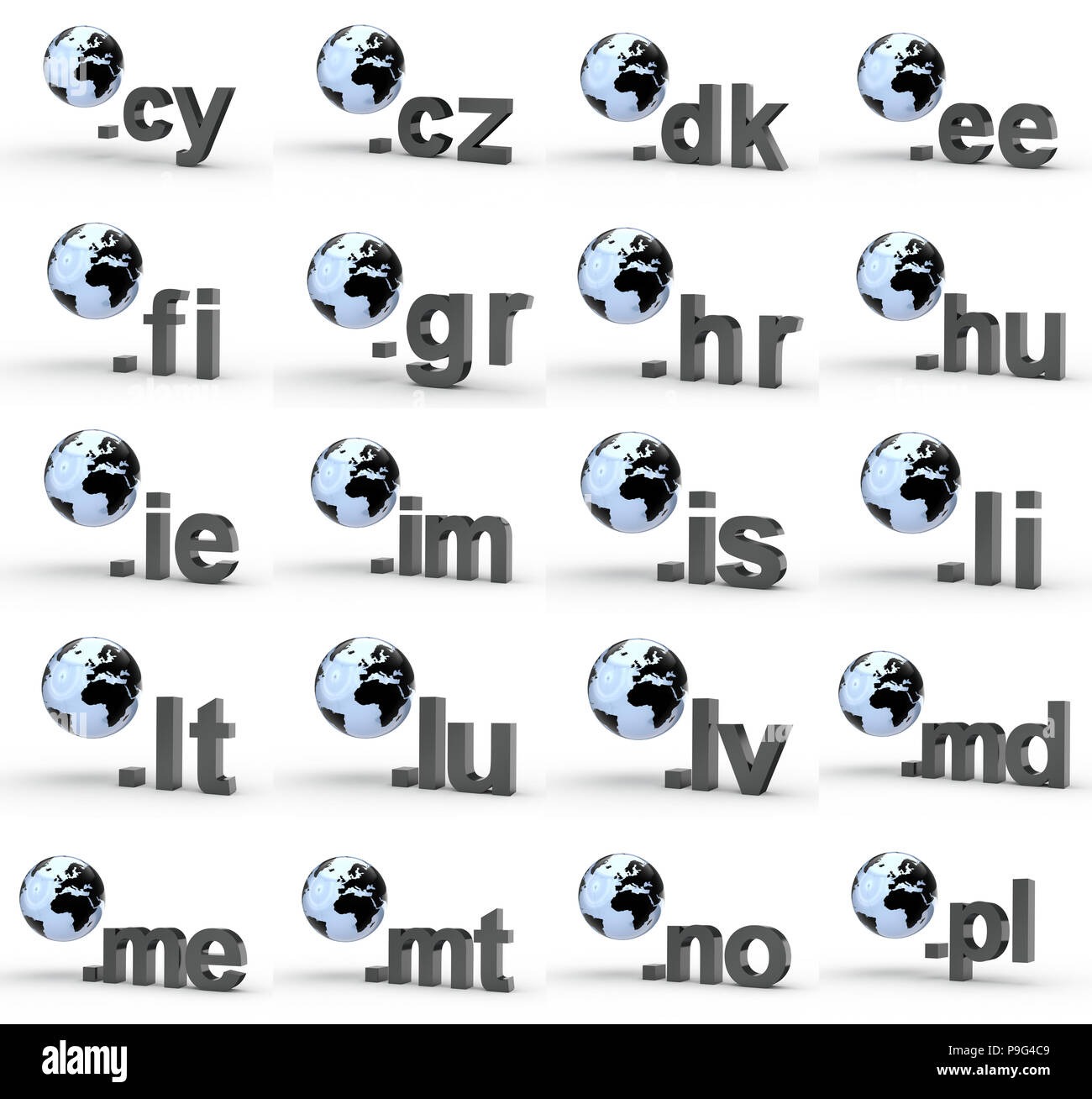 Internet endings hi-res stock photography and images - Alamy