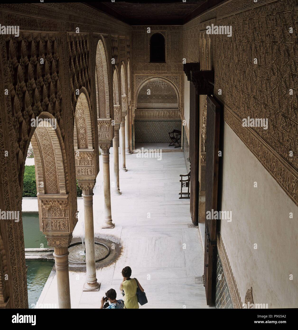 PATIO ARRAYANES. Location: ALHAMBRA-PATIO DE ARRAYANES, GRANADA, SPAIN ...