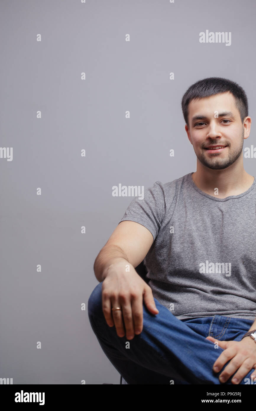 Resting relaxed crossed leg hi-res stock photography and images - Alamy