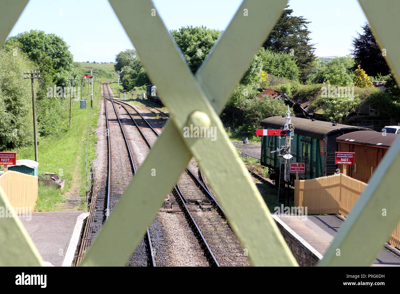 Victorian railway signals hi-res stock photography and images - Alamy