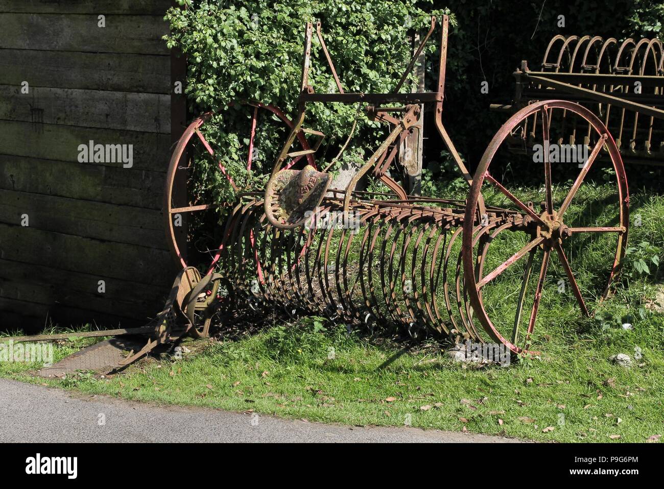 Rusty old farm equipment hi-res stock photography and images - Alamy