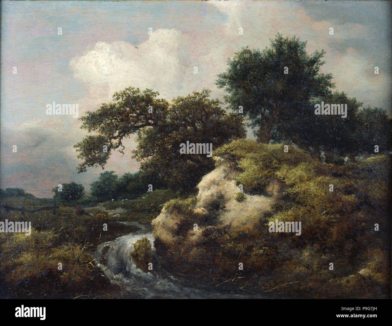 Landscape with Dune and Small Waterfall. Museum: National Museum of ...