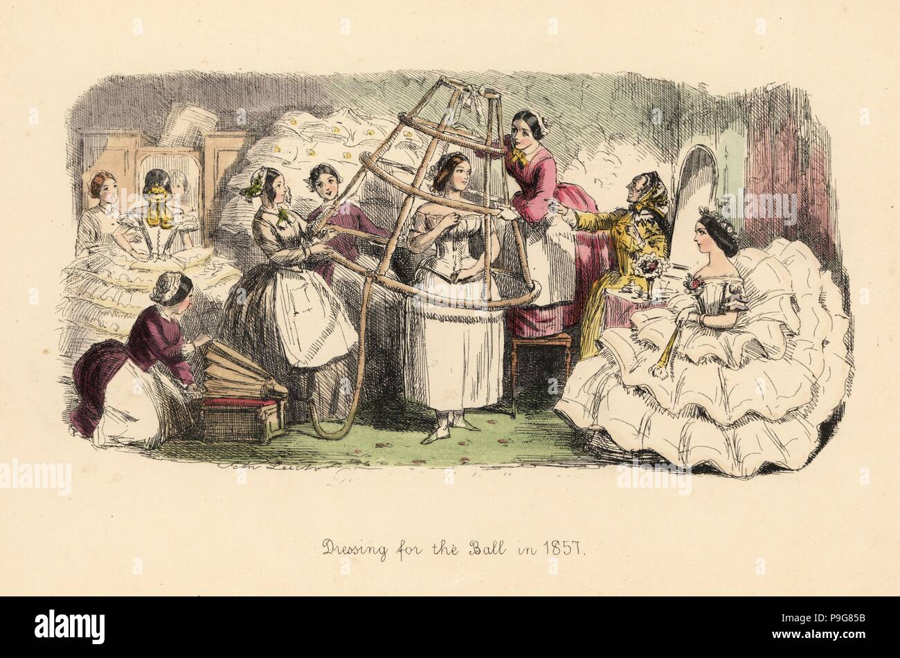 Crinoline dress hi-res stock photography and images - Alamy