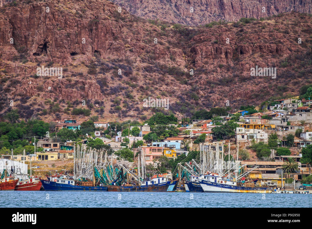 Report of the fishing port of Guaymas Sonora. Reportaje del puerto ...