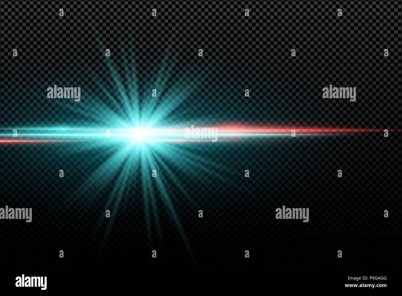 Red flares Stock Vector Images - Alamy