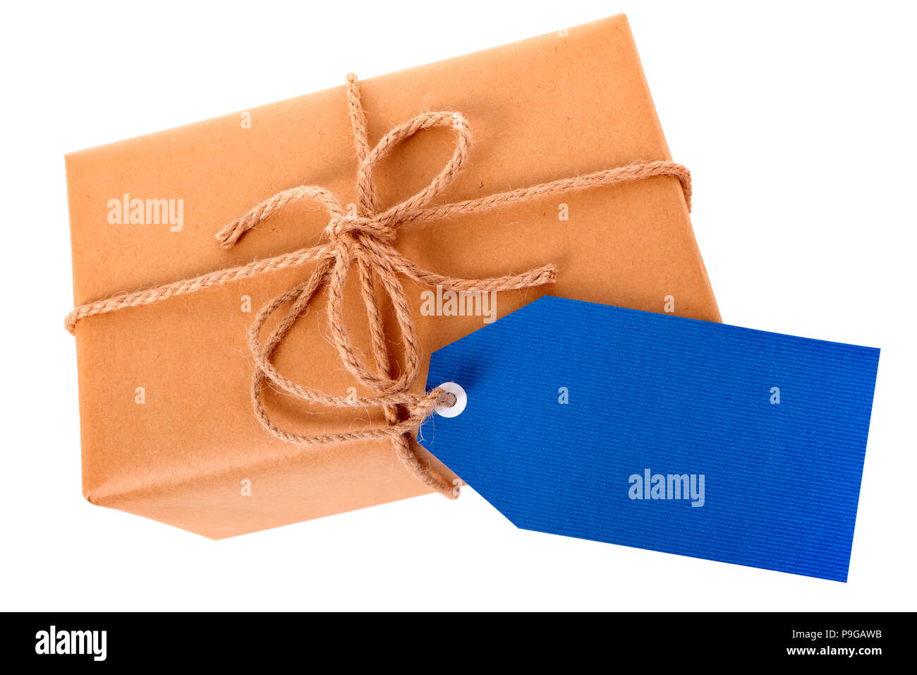 Parcel tag cut out hi-res stock photography and images - Alamy