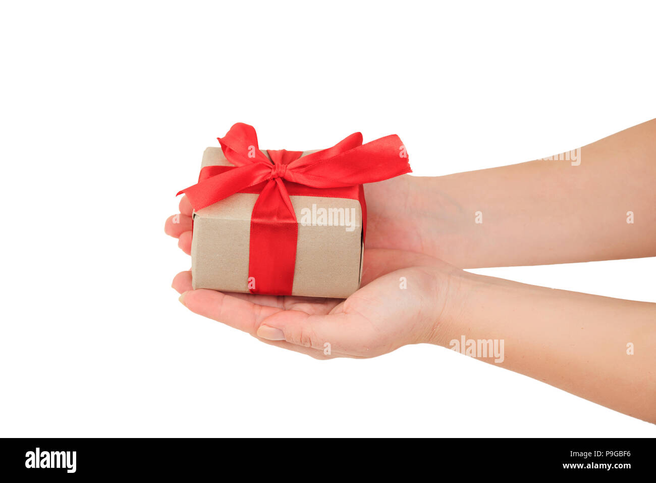 Presentation box wrapped gift hi-res stock photography and images - Alamy