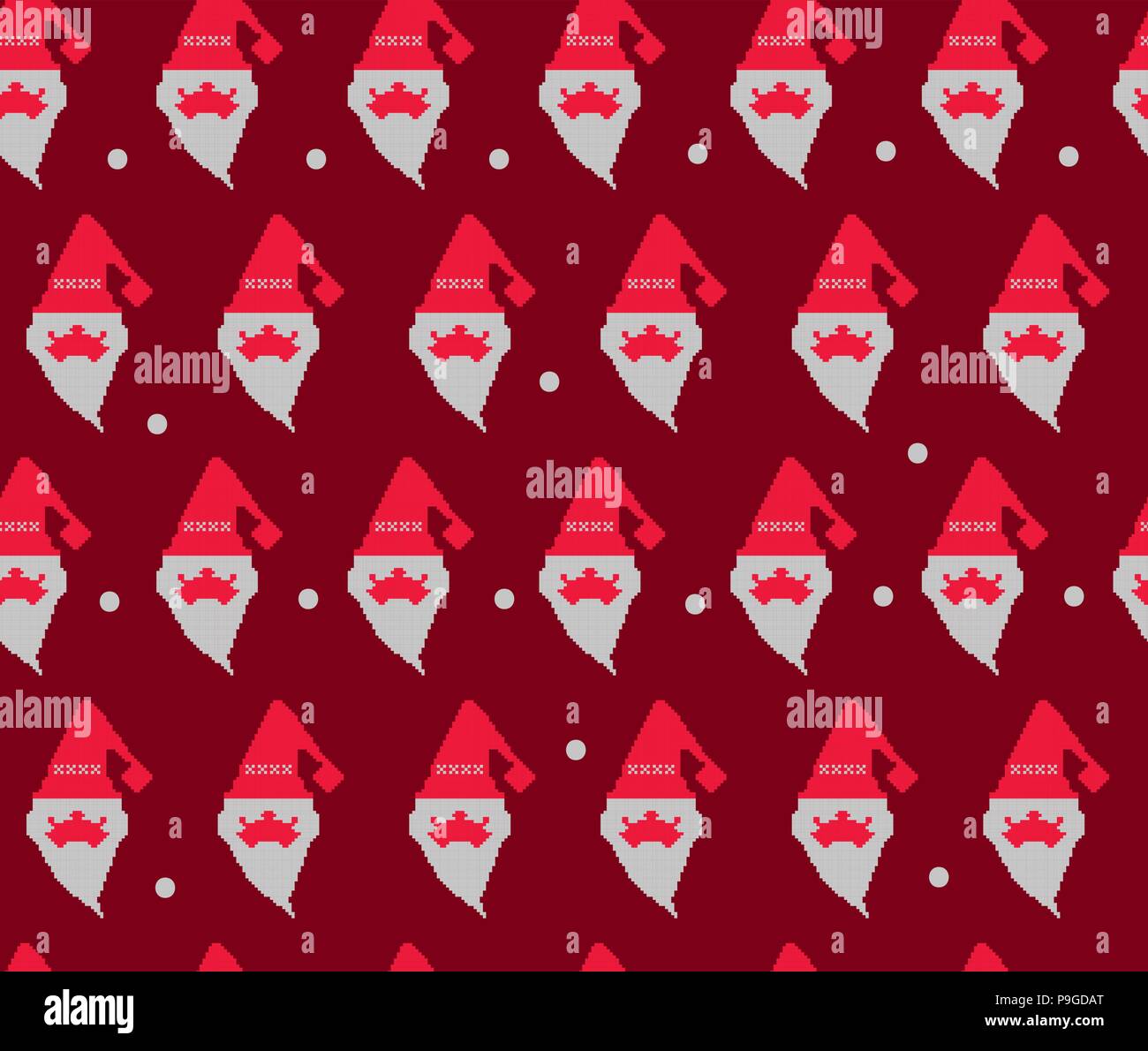 Santa claus pattern, christmas seamless pattern, background with santa ...