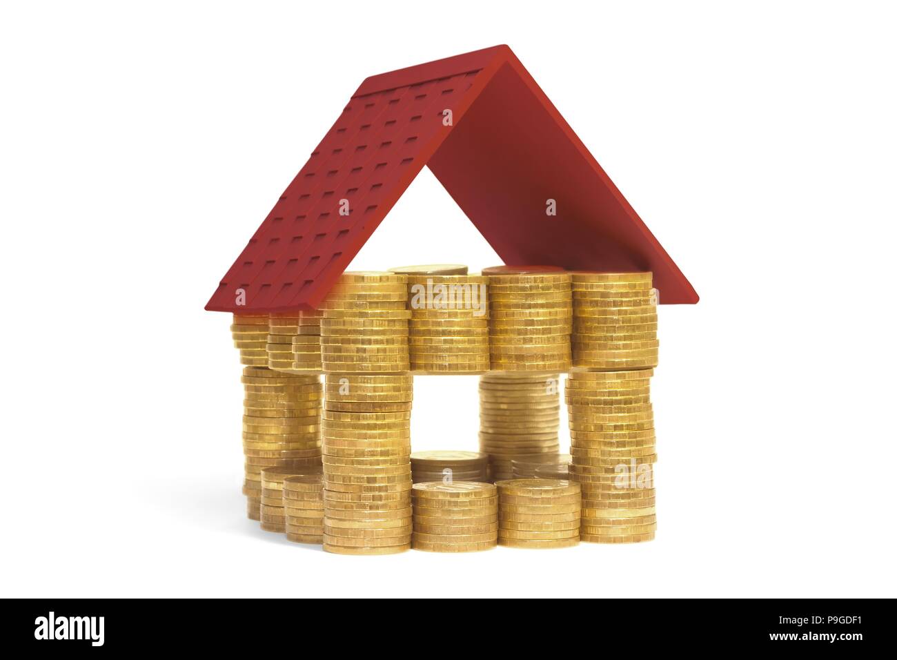 coin, money, house Stock Photo - Alamy