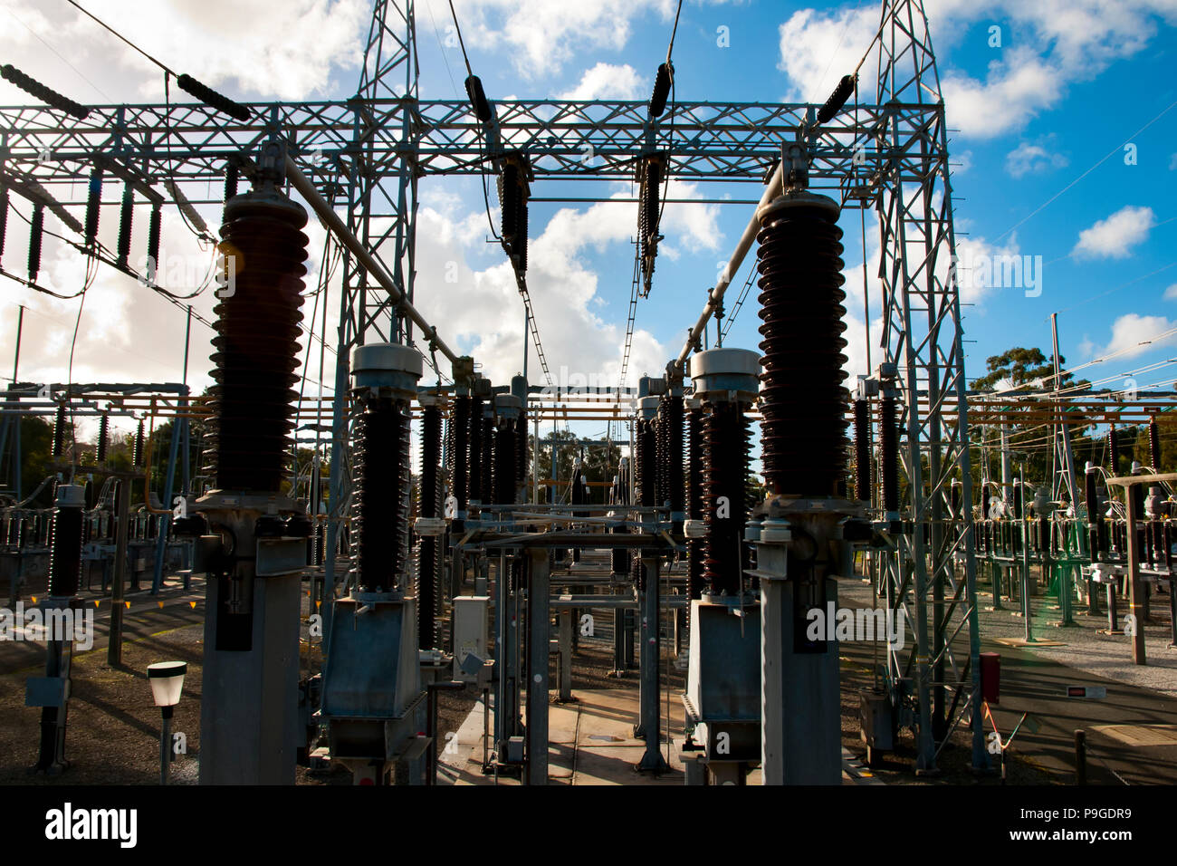 Electricity Power Station Stock Photo - Alamy