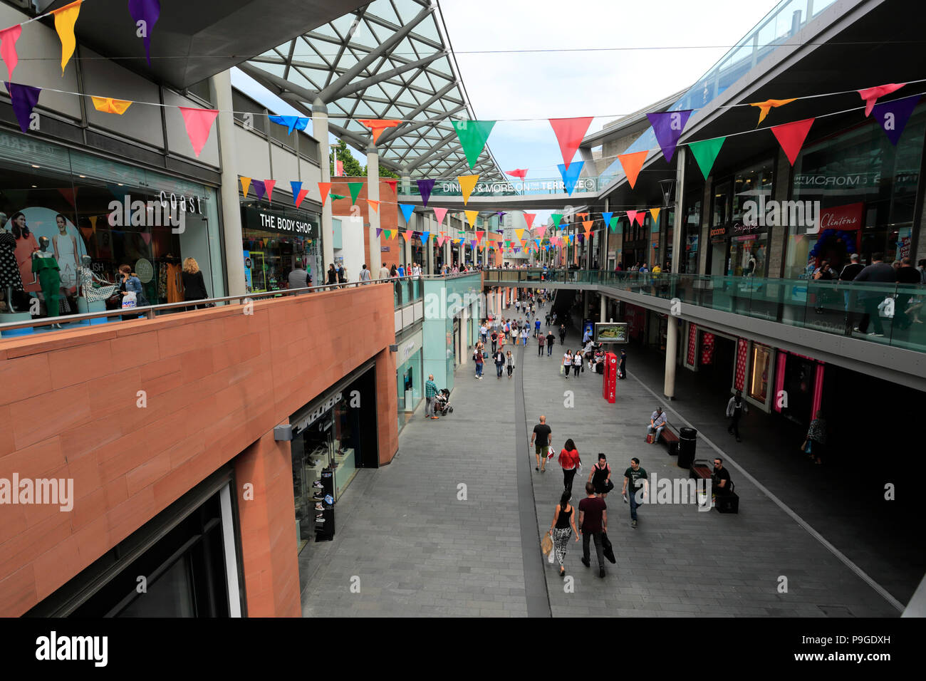 Liverpool 1 shopping centre, Liverpool City, Merseyside, England, UK ...