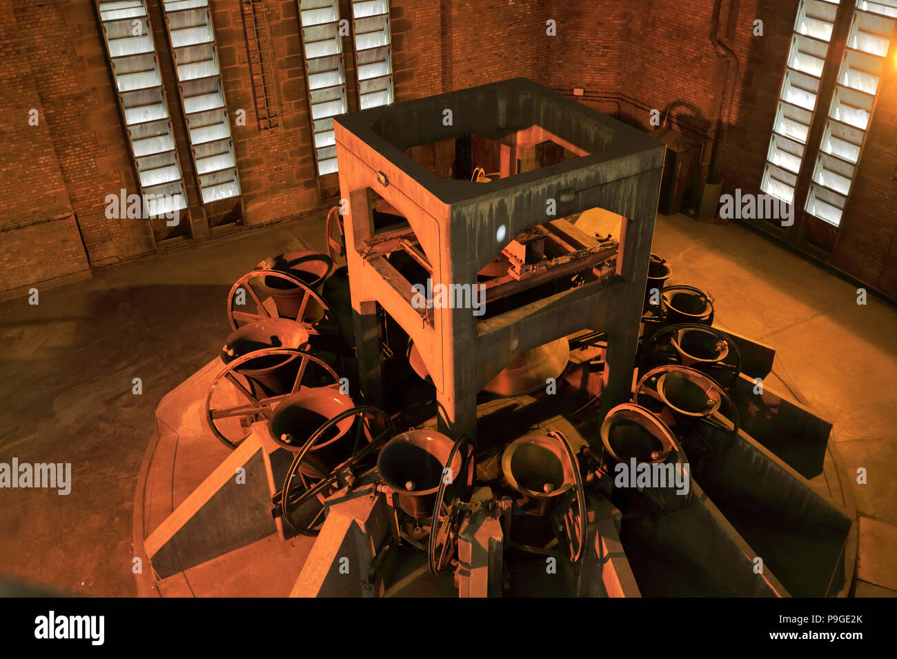 The Bells of the Anglican Liverpool Cathedral, Liverpool, Merseyside ...