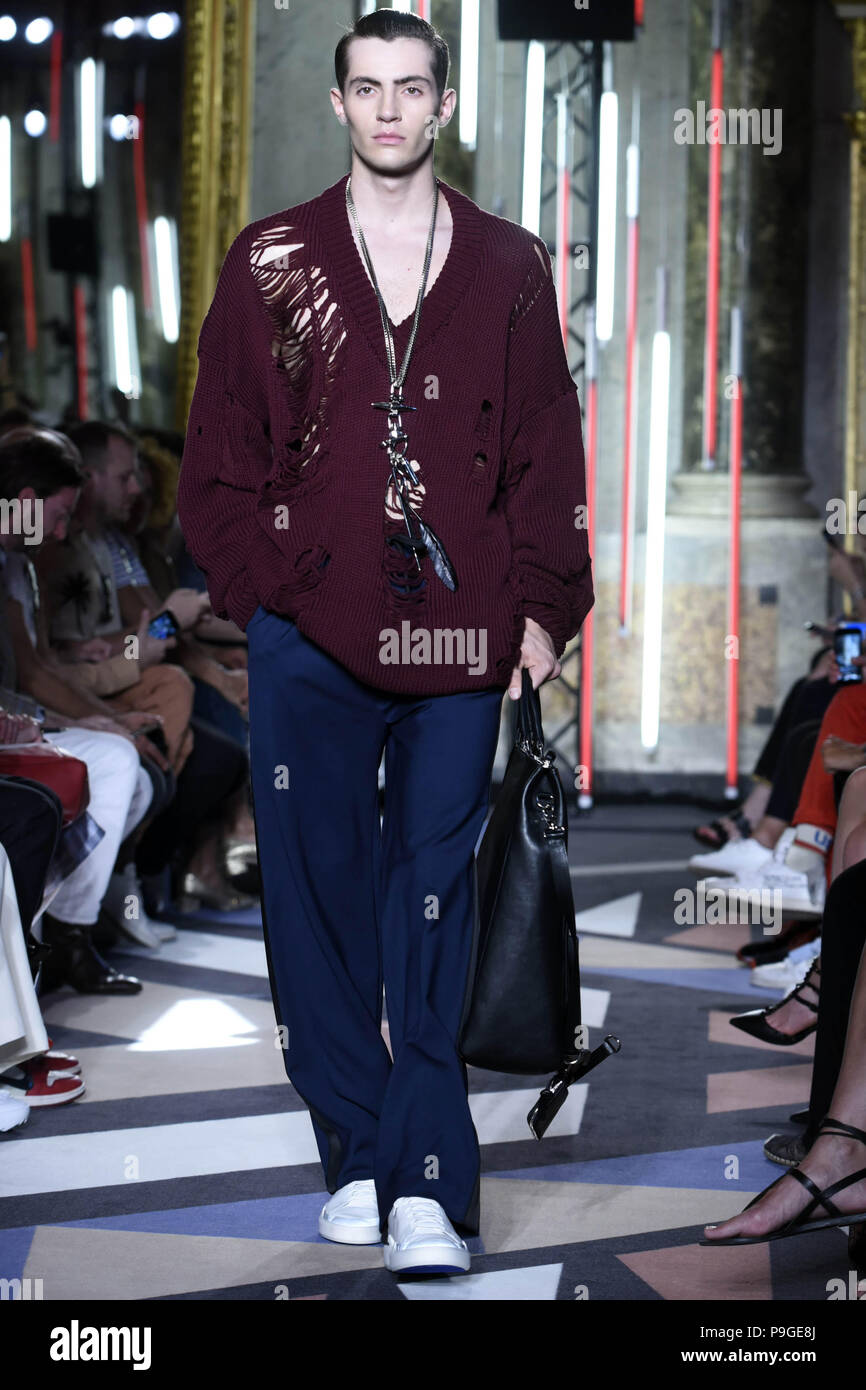 Milan Men's Fashion Week Spring/Summer 2019 - Les Hommes - Catwalk ...